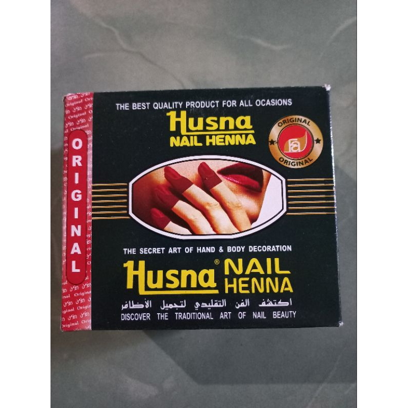 Jual Original Husna Nail Henna/Original Rayani Nail Henna/Original Rami ...