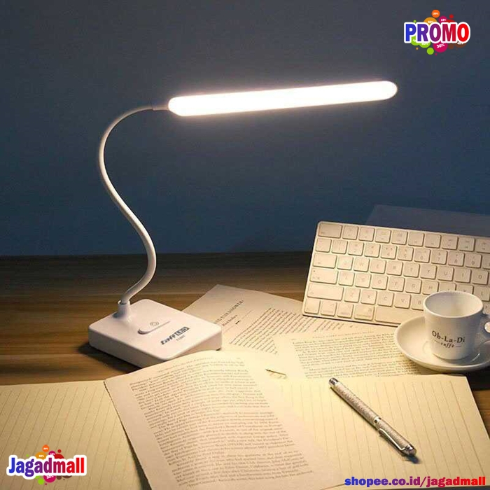 Jual Lampu LED Portable Meja Belajar Anak Baterai Isi Ulang Table Desk ...