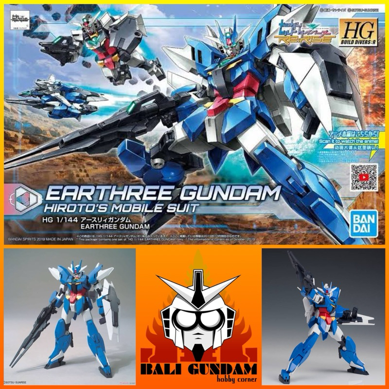 Jual HG 1/144 PFF-X7/E3 EARTHREE GUNDAM Bali Gundam Hobby Corner Bandai Original | Shopee Indonesia
