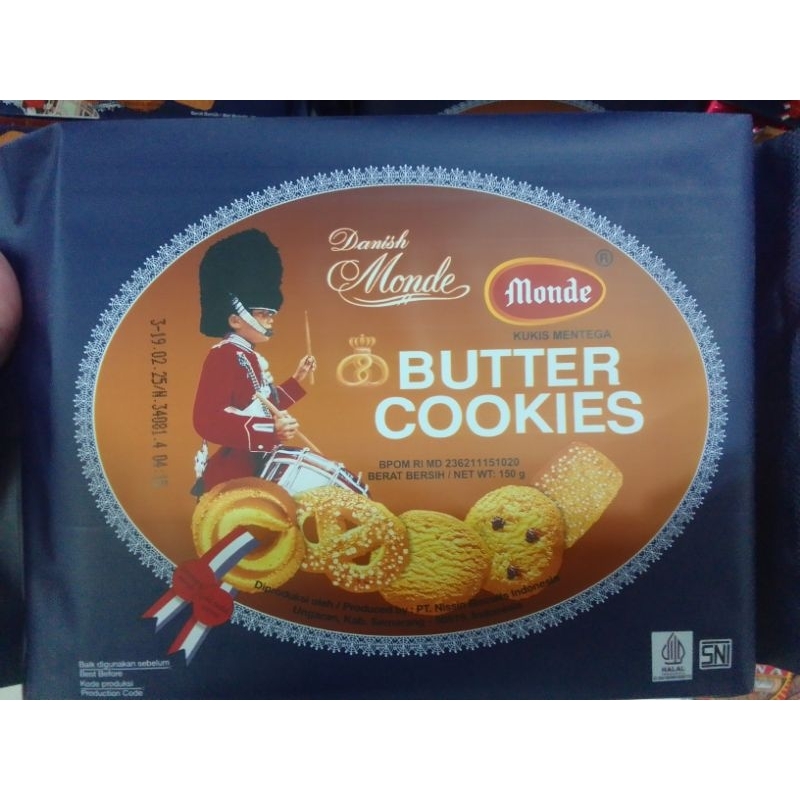 Jual Monde butter cookies | Shopee Indonesia