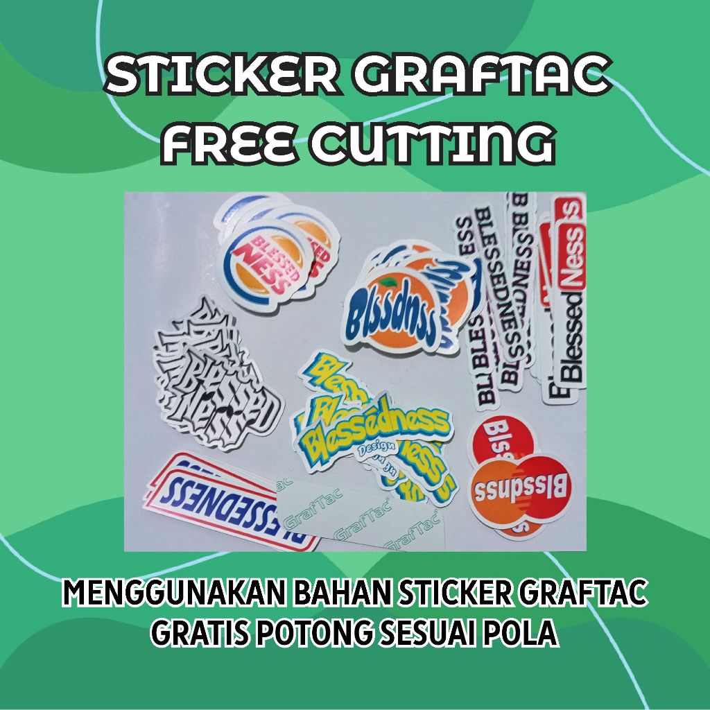 Jual STICKER GRAFTAC | QUANTAC | BONTAC GRATIS POTONG SESUAI BENTUK ...