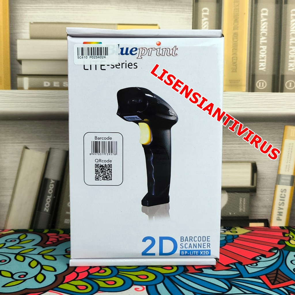 Jual Barcode Scanner CCD 2D BLUEPRINT X2D USB Auto Scan Barcode & QR ...