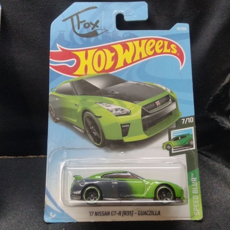 Jual Hotwheels Nissan GTR R35 Guaczilla | Shopee Indonesia