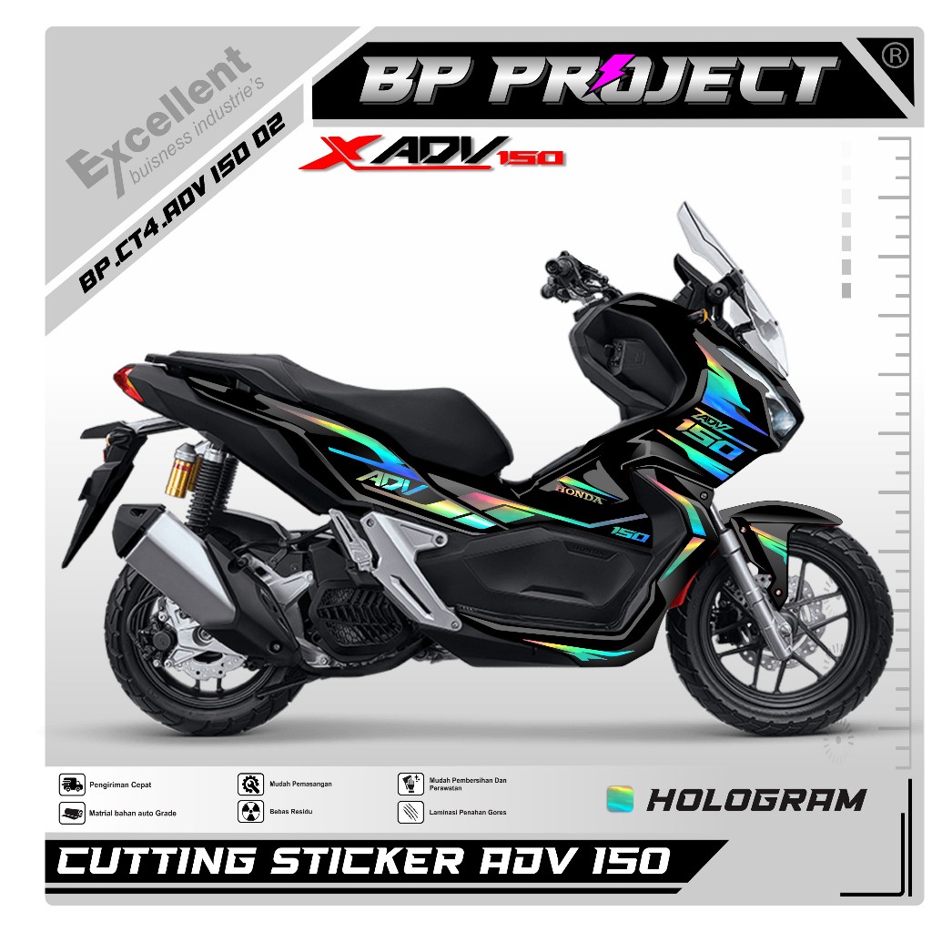 Jual ADV 150 - CUTTING STICKER ADV 150 - STICKER CUTTING ADV 150 LIST ...