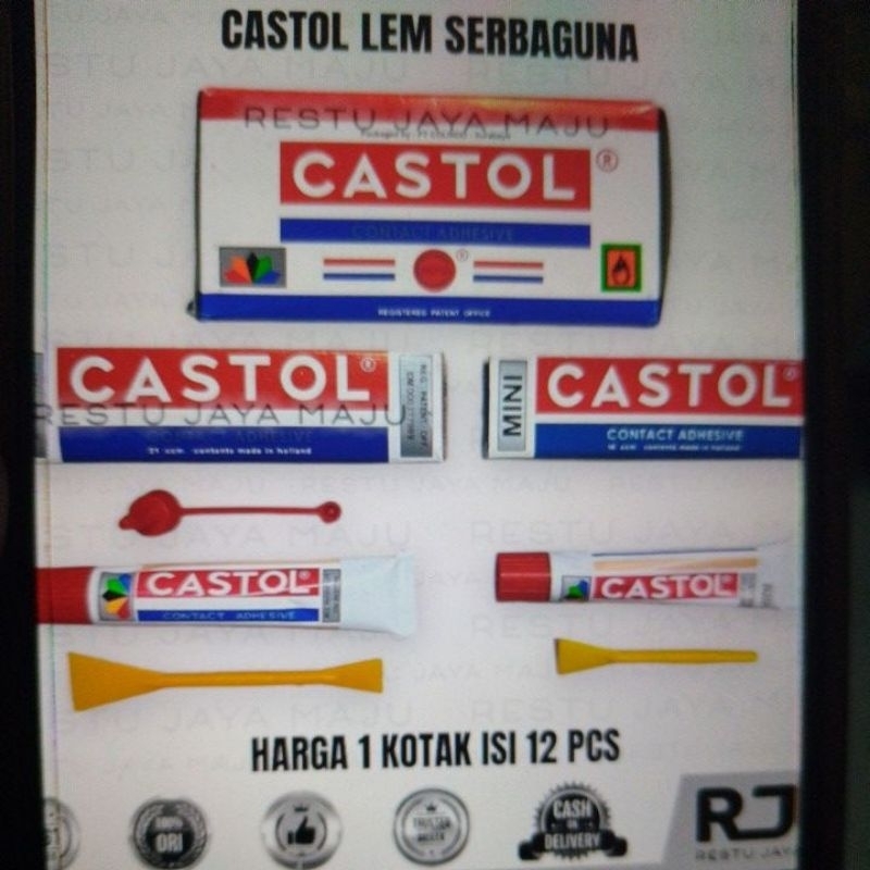 Jual castol lem serbaguna | Shopee Indonesia