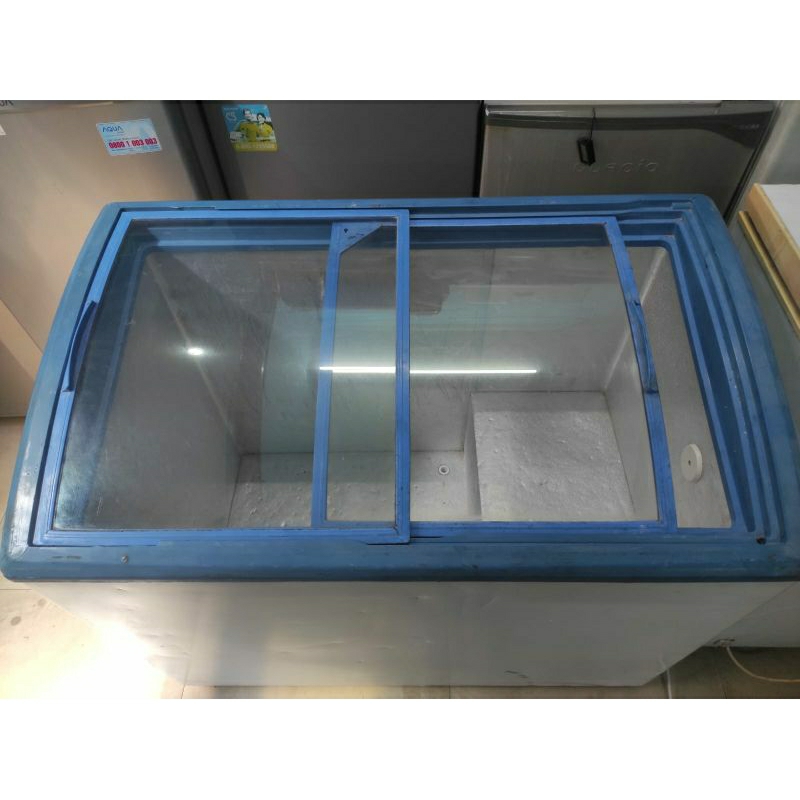 Jual Freezer Slide Sliding Glass Kaca 220 L, Bandung, SECOND SIAP PAKAI ...