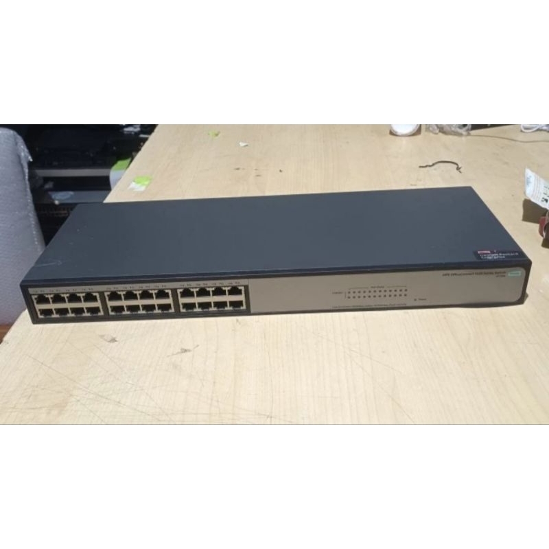 Jual SWITCH HPE 24 PORT GIGABYTE ALL PORT NORMAL | Shopee Indonesia