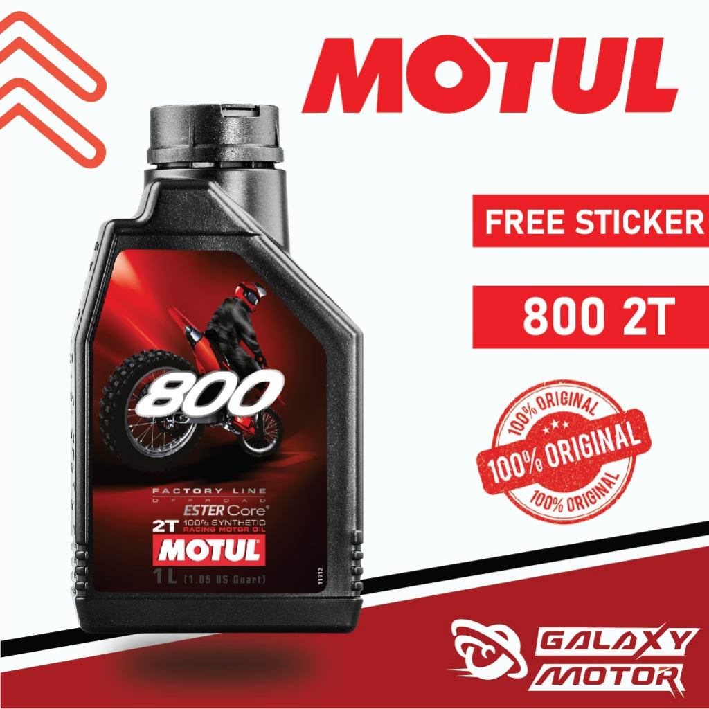 Jual OLI SAMPING MOTUL 800 2T FL ROAD RACING 1L ORIGINAL | Shopee Indonesia
