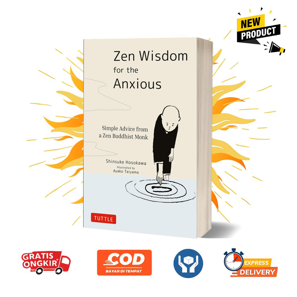 Jual Zen Wisdom for the Anxious: Simple Advice from a Zen Buddhist Monk ...