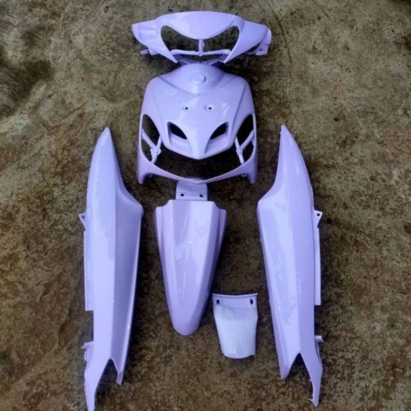 Jual Cover full body halus Yamaha mio smile ungu lilac( cat custom ...