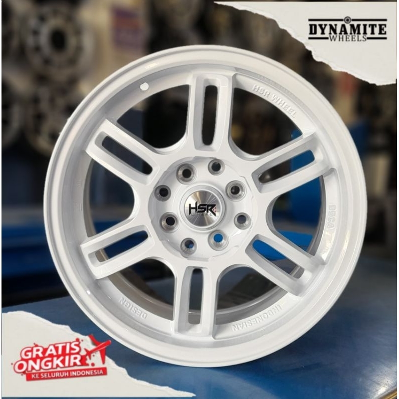 Jual Velg Mobil HSR Ring 15 AERI Terbaru Velg Racing Brio RS Mobilio Avanza Freed R15 Lubang 8 ...