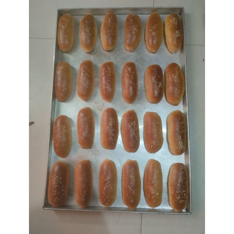 Jual Roti hotdog mini lebih besar jumlah 100 pcs(harga pabrik langsung ...