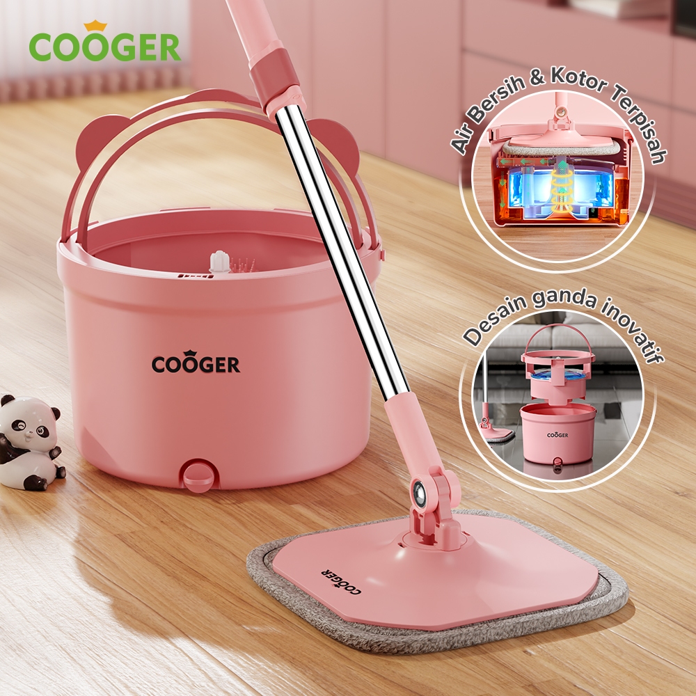 Jual COOGER Alat Pel Single Spin Mop Panda Bucket Spin Mop Alat Pel ... Jual COOGER Alat Pel Single Spin Mop Panda Bucket Spin Mop Alat Pel ...