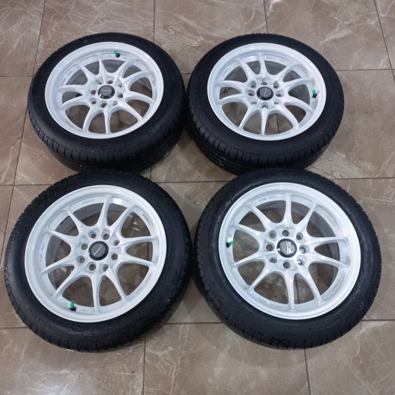 Jual VELG RACING | MUGEN R15 PLUS BAN COCOK BUAT BRIO AGYA AYLA SIRION ...