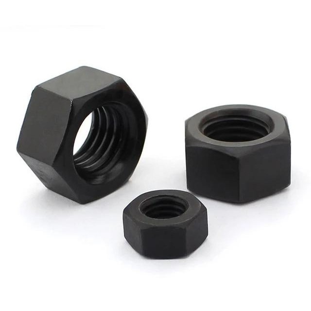 Jual Mur Baja 10MM 8.8 Hitam Hex Nut 10MM Full Thread | Shopee Indonesia