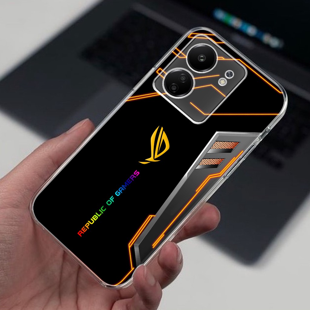 Jual Case POCO C65 - Casing POCO C65 ( UV ROG ) - Case Hp - Casing Hp ...