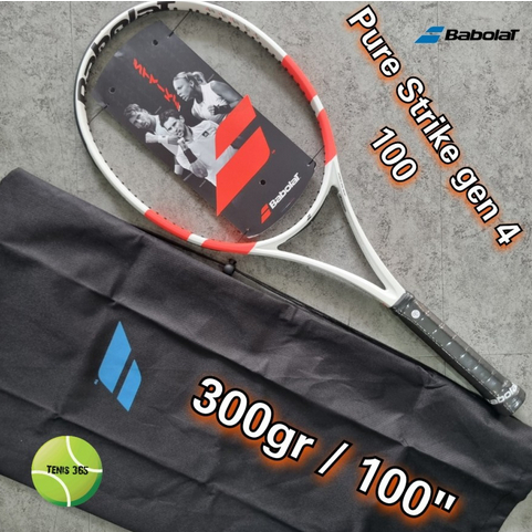 Jual Raket Tenis Babolat Pure Strike 100 2024 (gen 4) 300gr | Shopee ...