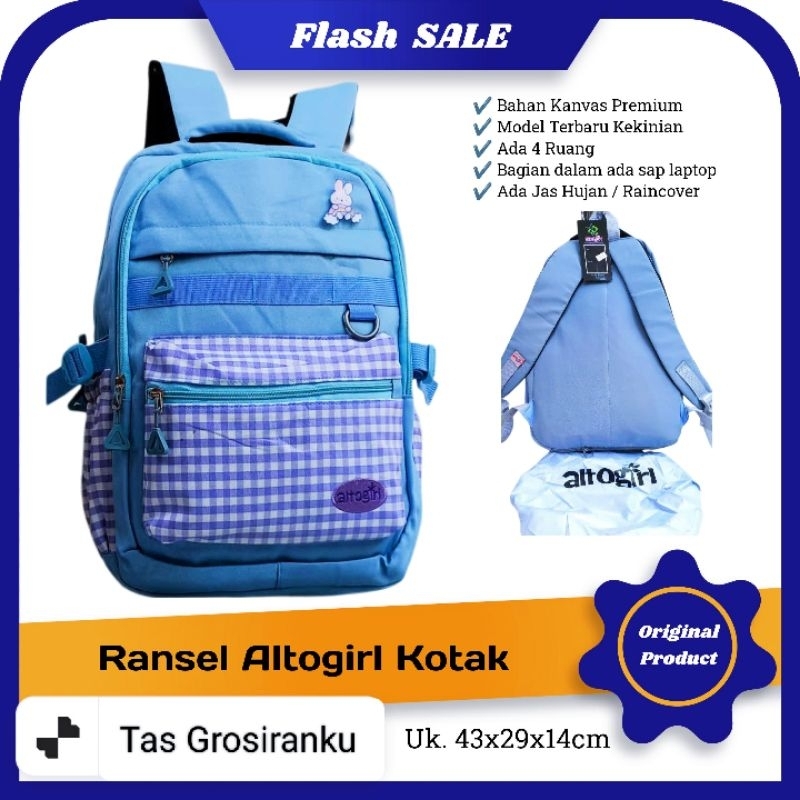 Jual Tas Ransel Alto Girl / Tas ALTO Original / Tas Sekolah Anak ...