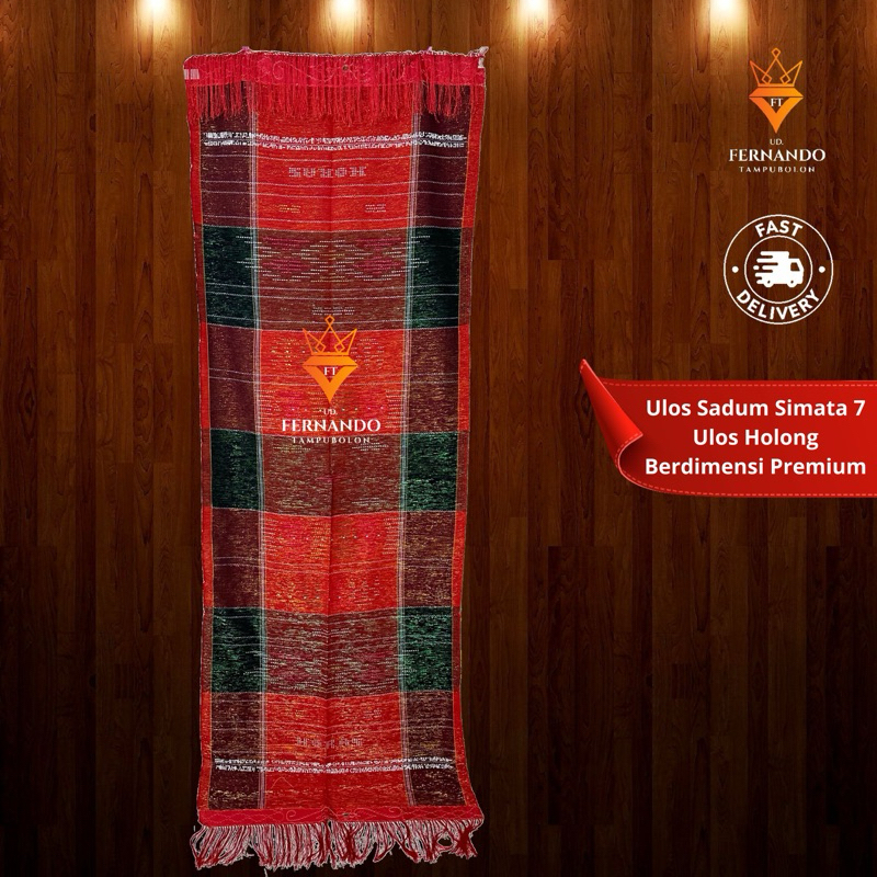 Jual Ulos Sadum Simata 7 Ulos Holong Berdimensi Premium Pakaian ...