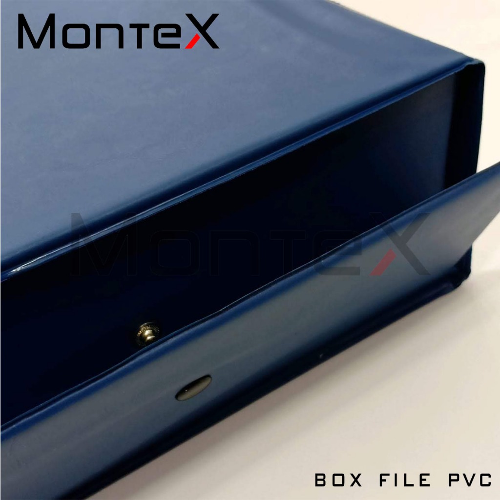 Jual MONTEX BOX FILE KANCING PVC 9CM TEBAL DAN KOKOH SEMI KULIT BXFILE ...