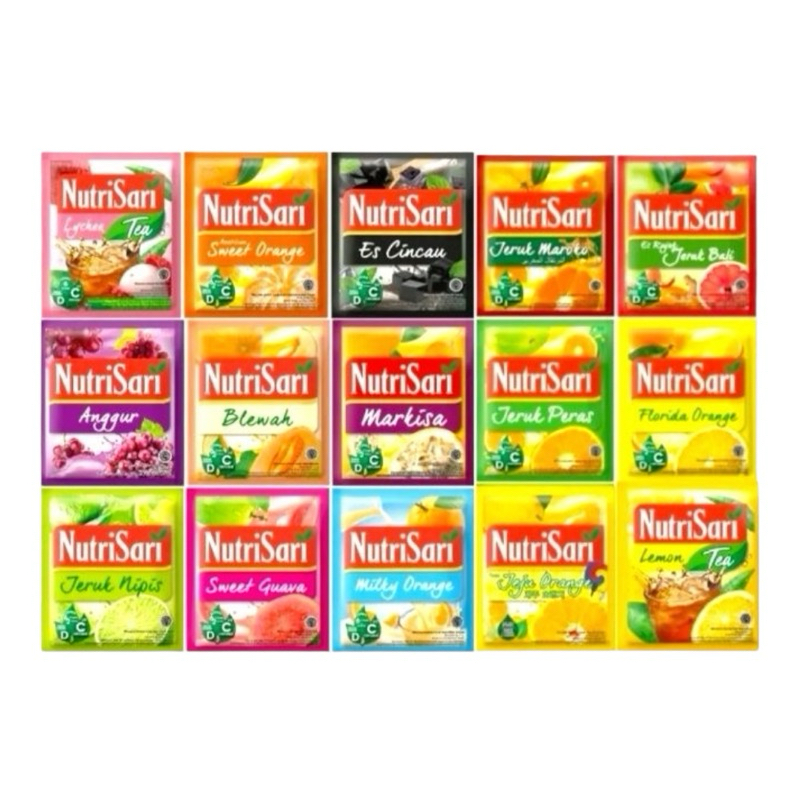Jual Nutrisari All Varian Rasa / 10pcs / 15gr | Shopee Indonesia
