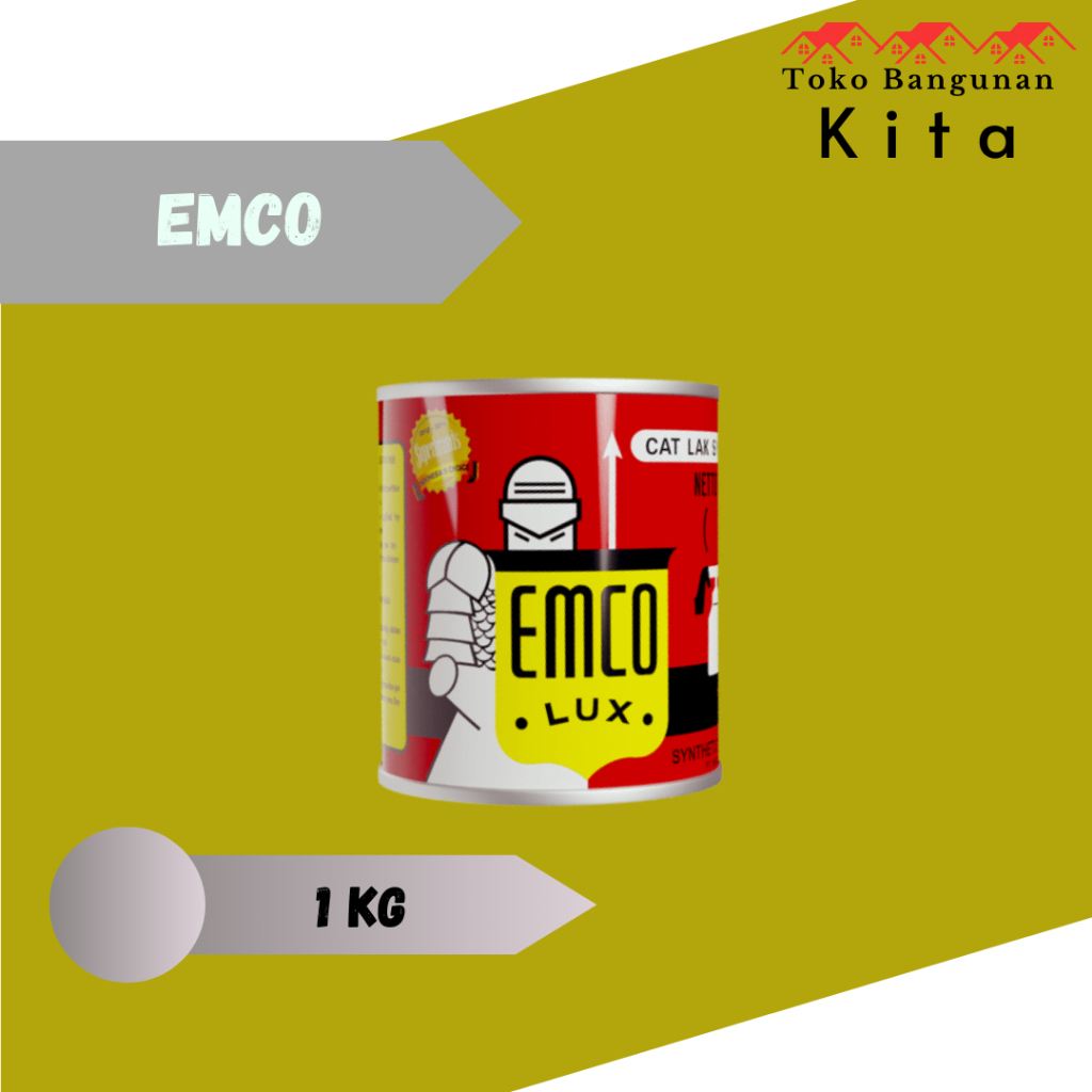 Jual Emco Lux cat Kayu dan Besi 1Kg / 39 Putih Mutiara | Shopee Indonesia