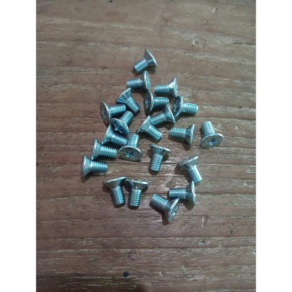 Jual Baut JF M5 x 10 Kepala Obeng + | Shopee Indonesia