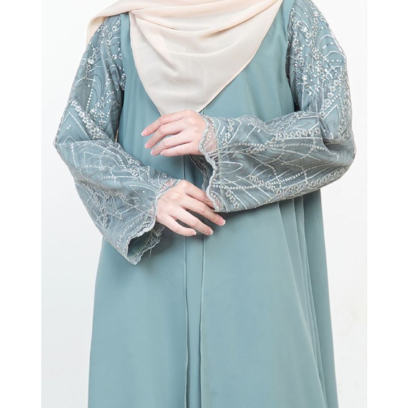 Jual WAFTA - EID SERIES - ATIKAH ABAYA| Abaya murah | Abaya | Dress ...