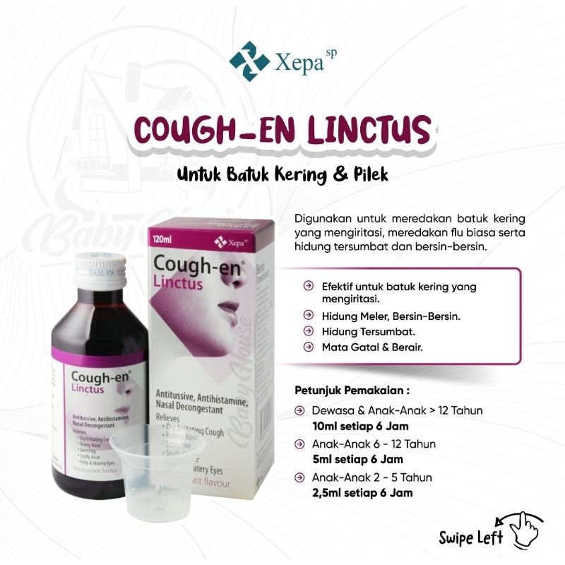 Jual Cough En Linctus - Batuk Kering/Pilek | Shopee Indonesia