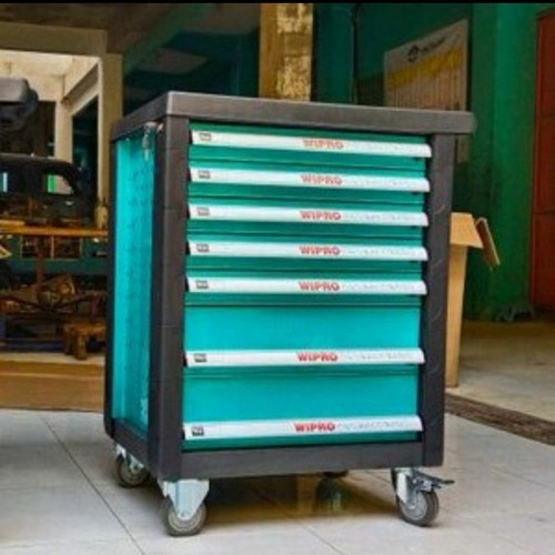 Jual Kotak Lemari Tool Box Cabinet Trolley 7 Drawer WIPRO TCT07D TCT-07D | Shopee Indonesia