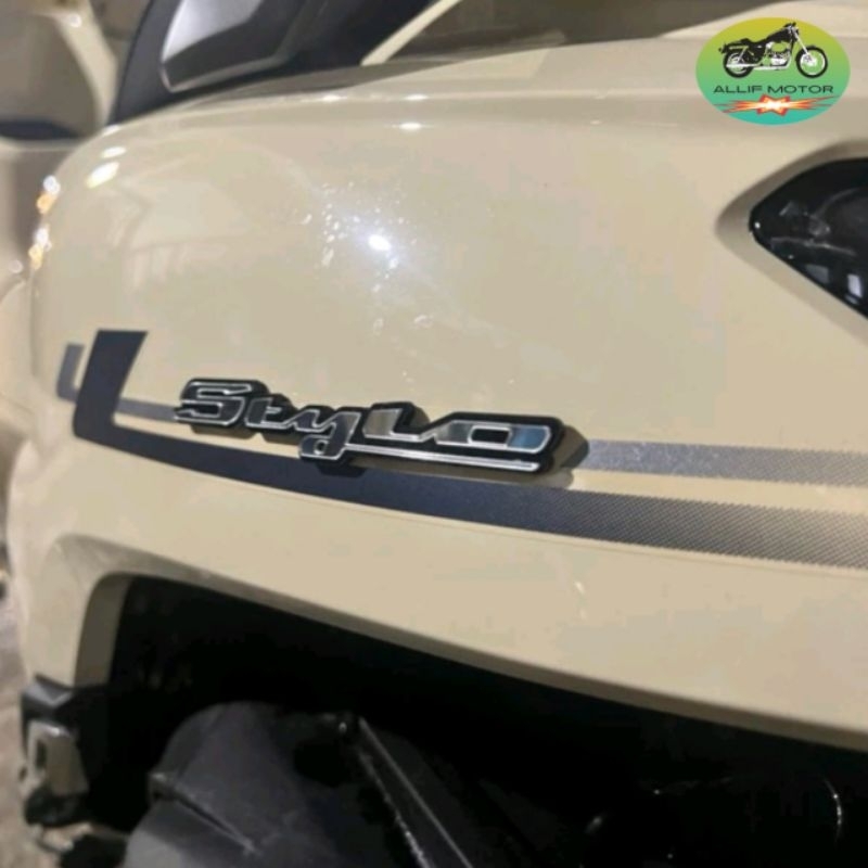 Jual Emblem Stylo Logo untuk Honda STYLO 160 Akrilik 1 set isi 3 pcs ...