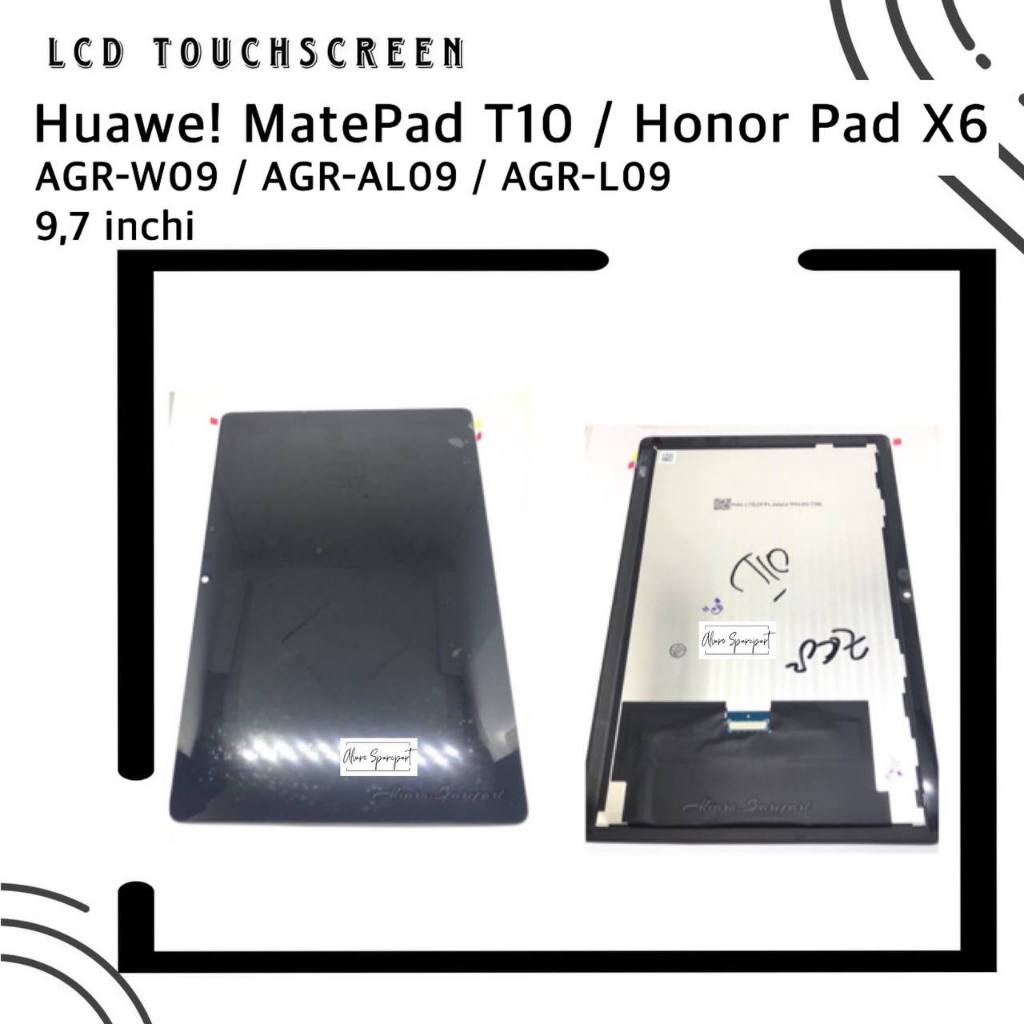 Jual LCD TOUCHSCREEN TAB HUAWEI MATEPAD T10 / HONOR PAD X6 / AGR-W09 ...