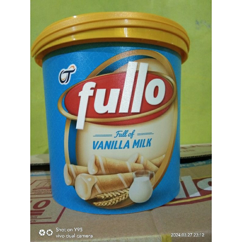 Jual Fullo wafer full of vanilla milk 200gram | Shopee Indonesia