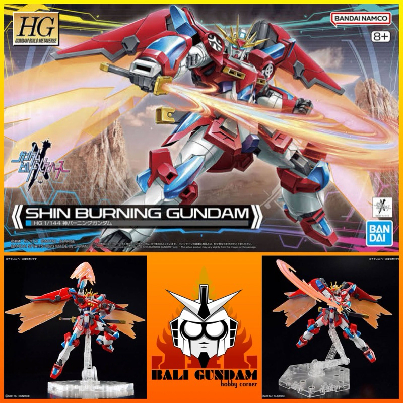 Jual HG 1/144 SBG-E01 SHIN BURNING GUNDAM Bali Gundam Hobby Corner Bandai Original | Shopee ...