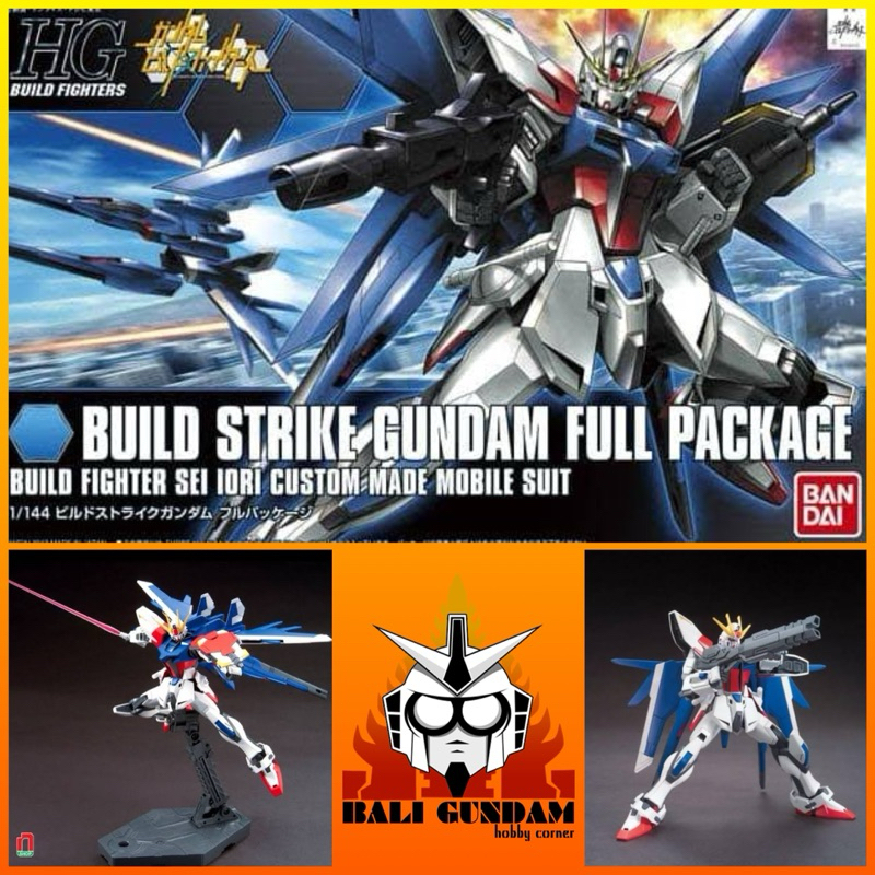 Jual HG 1/144 GAT-X105B/FP BUILD STRIKE GUNDAM FULL PACKAGE Bali Gundam Hobby Corner Bandai ...