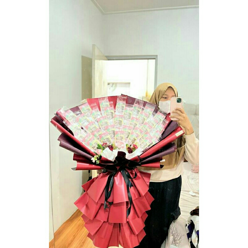 Jual buket uang jumbo money bouquet jumbo murah money bouquet sultan ...