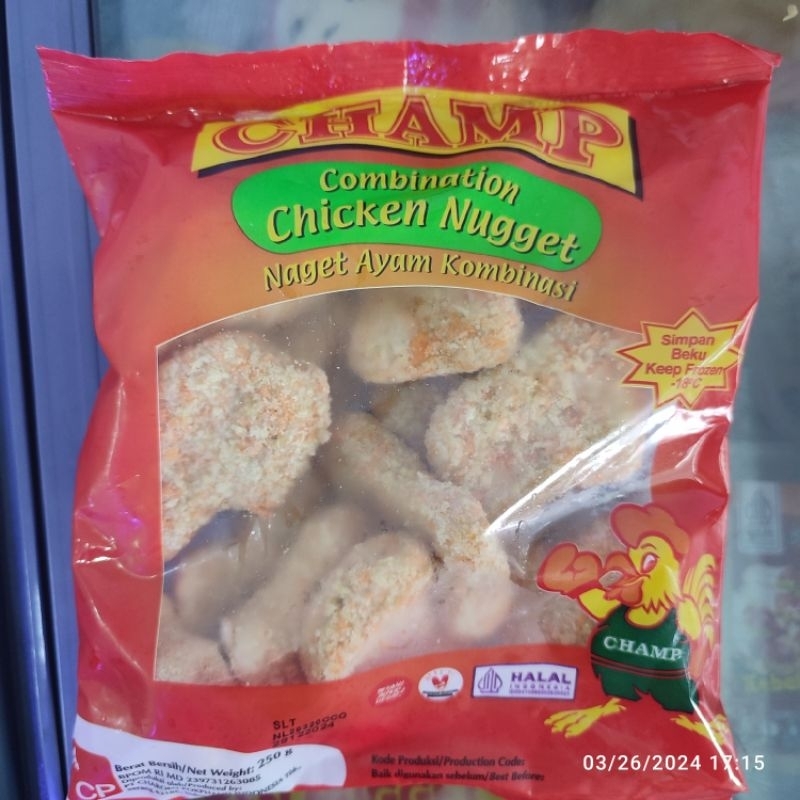 Jual Champ Nugget kemasan 250 gram | Shopee Indonesia