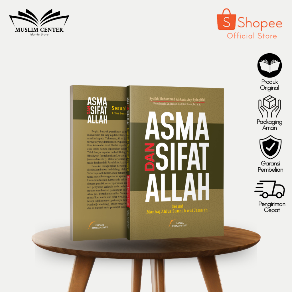 Jual BUKU ASMA DAN SIFAT ALLAH PENERBIT PUSTAKA IMAM ASY SYAFII | Shopee Indonesia