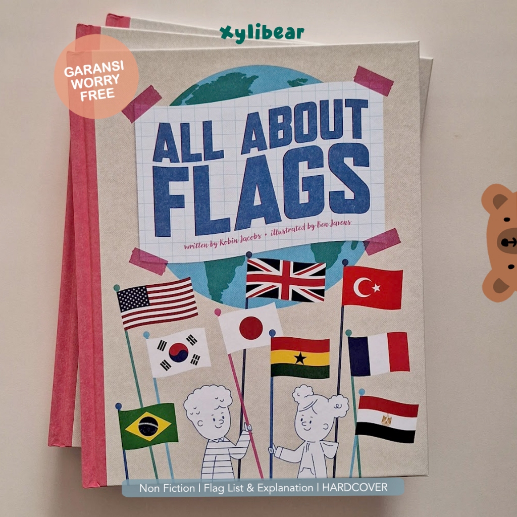 Jual ALL ABOUT FLAGS - Children's Books - Xylibear - Import English ...