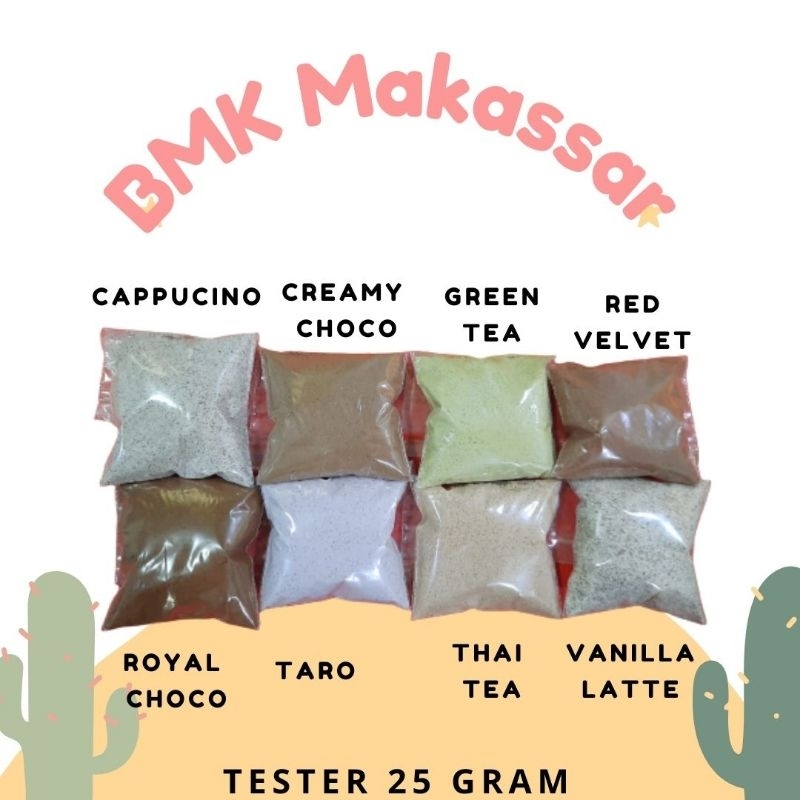 Jual Tester Bubuk Minuman BMK Random Varian | Shopee Indonesia