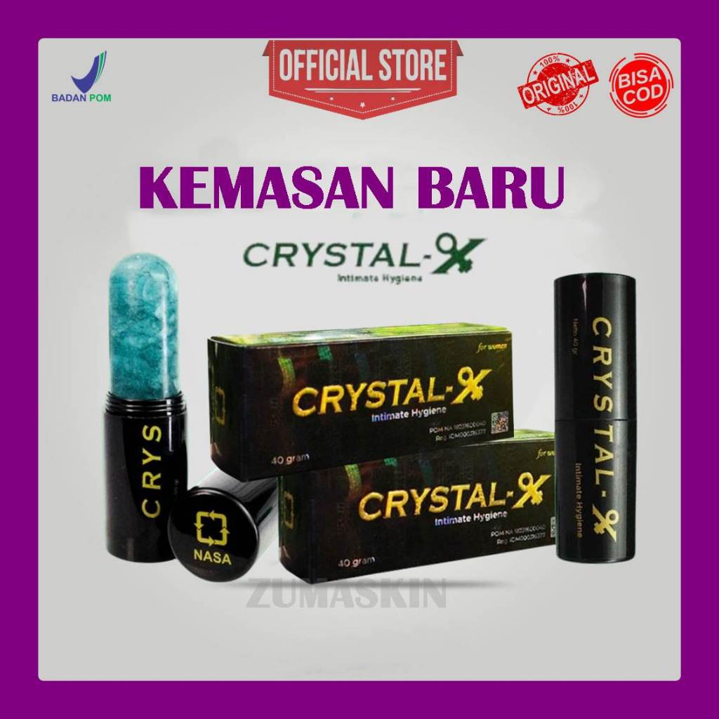 Jual CRISTAL X CRYSTAL X KRISTAL X NCX NASA CRISTAL X ORIGINAL 100% ...