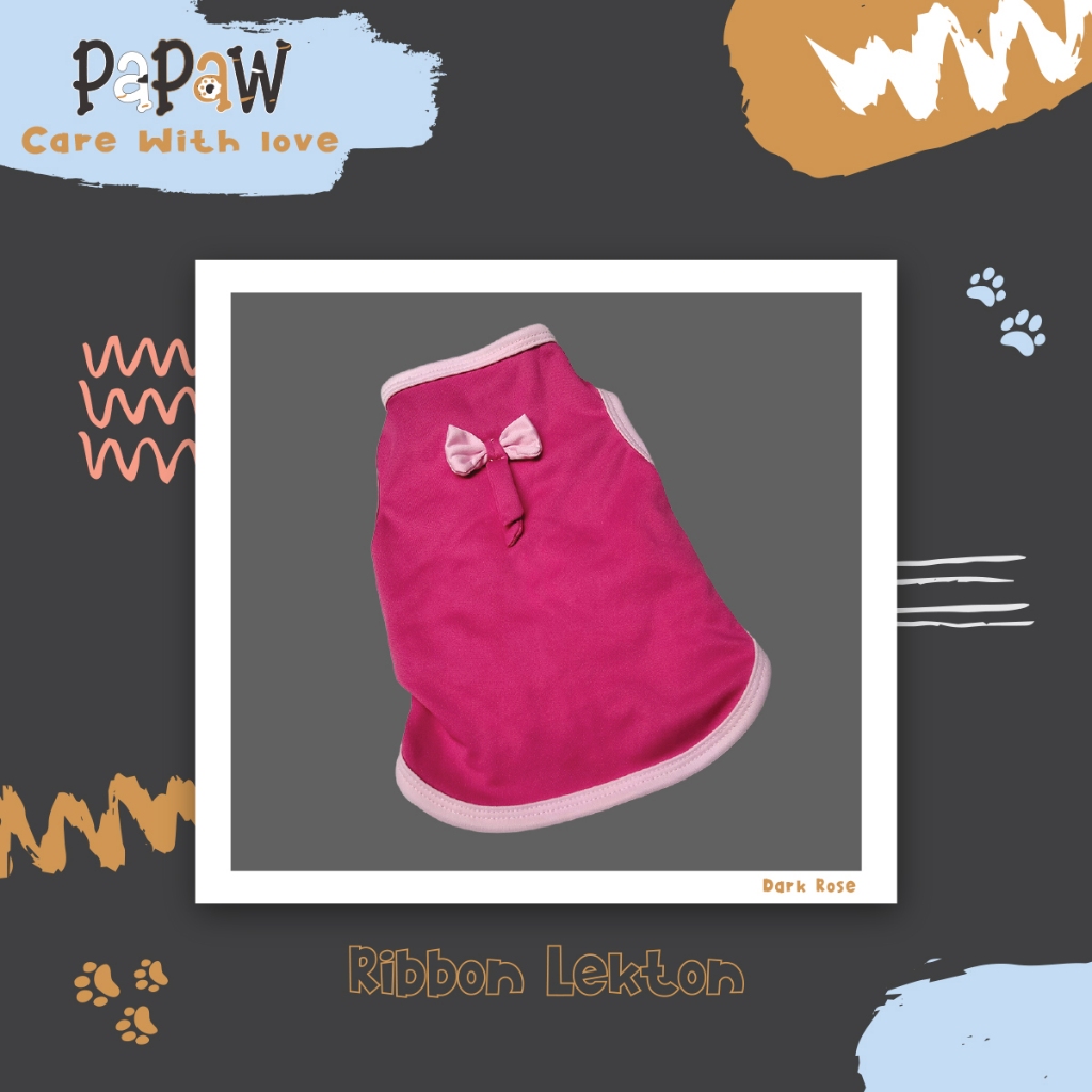 Jual Ribbon Dress Baju Kucing Pakaian Hewan Lekton Style Pastel Series ...