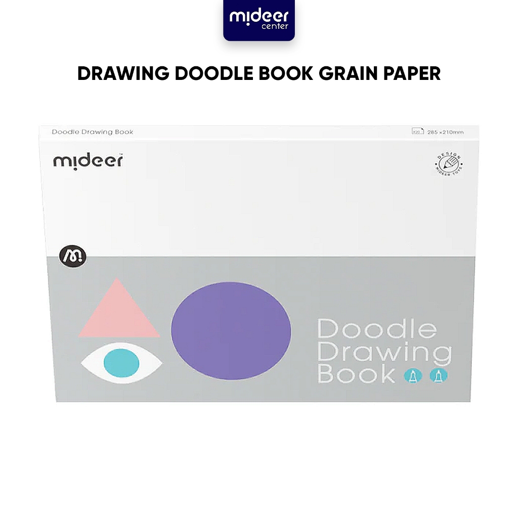 Jual Mideer Drawing Doodle Book Plain Paper Mainan Edukasi Buku Gambar ...