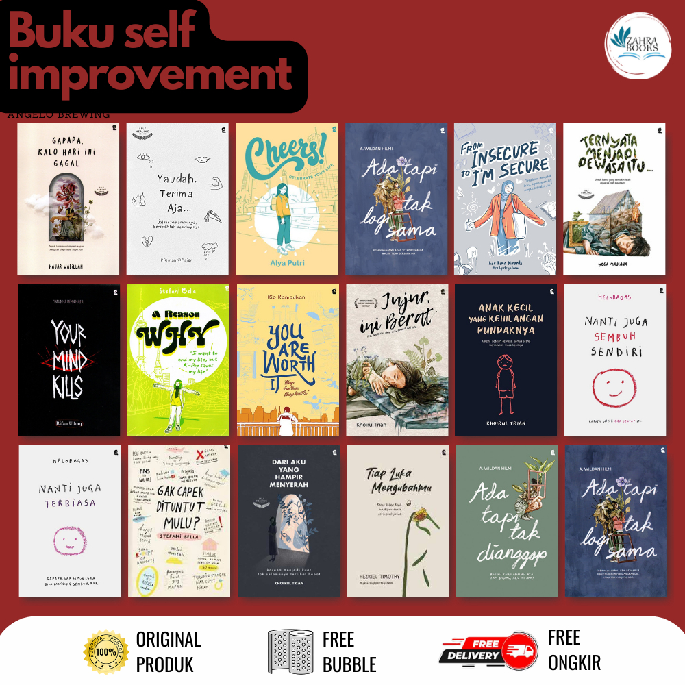 Jual REKOMENDASI BUKU SELF IMPROVEMENT - Penerbit Gradien Mediatama (Free Keychan) | Shopee ...