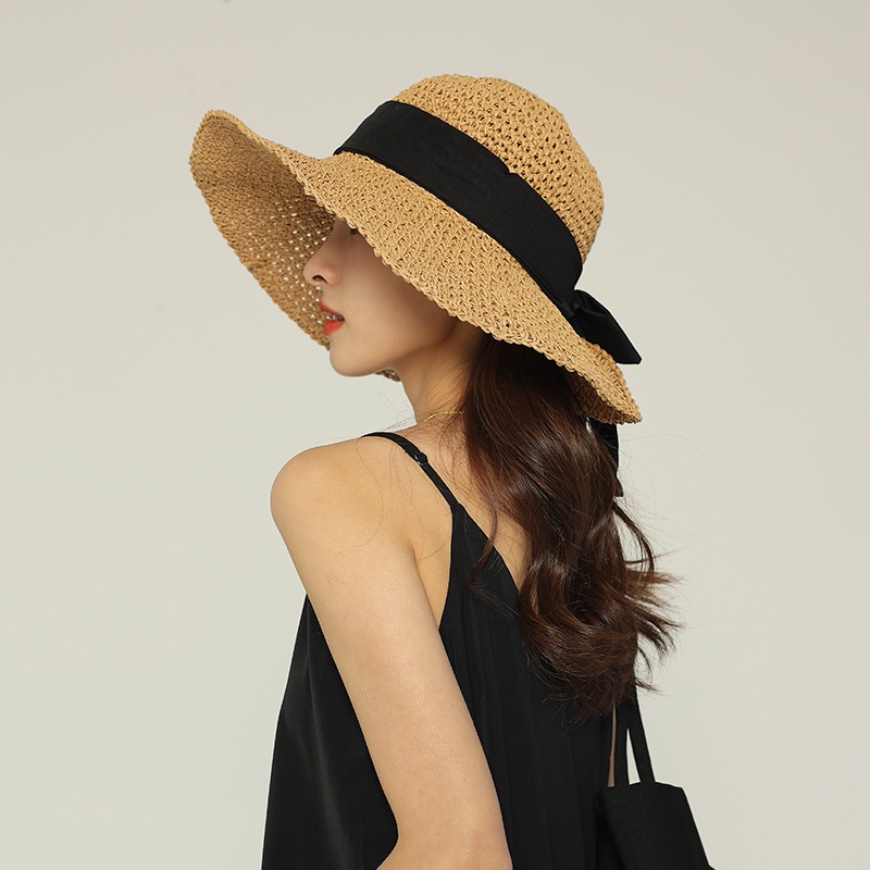 Jual Caliloops Topi Matahari Bucket Hat Lebar Hat Wanita Korea Pantai Dave | Shopee Indonesia