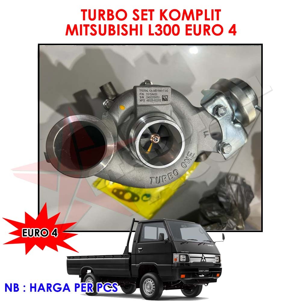 Jual TURBO SET KOMPLIT MITSUBISHI L300 EURO 4 TURBO CHARGER | Shopee ...