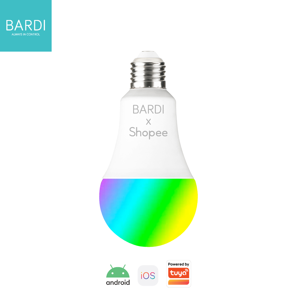 Jual BARDI Smart LED Bulb RGB 9W / Bohlam Lampu Pintar - Bluetooth ...