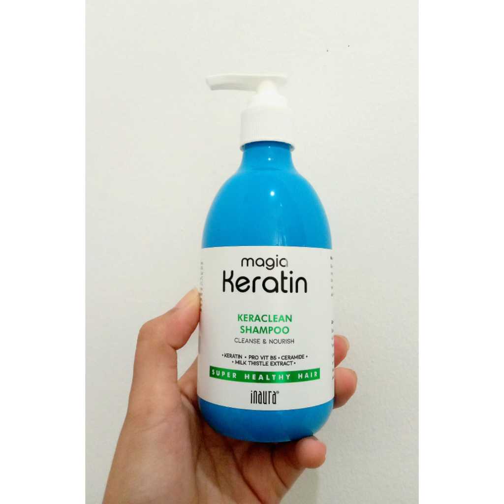 Jual INAURA Magia Keratin Keraclean Shampo 200ml | Shopee Indonesia