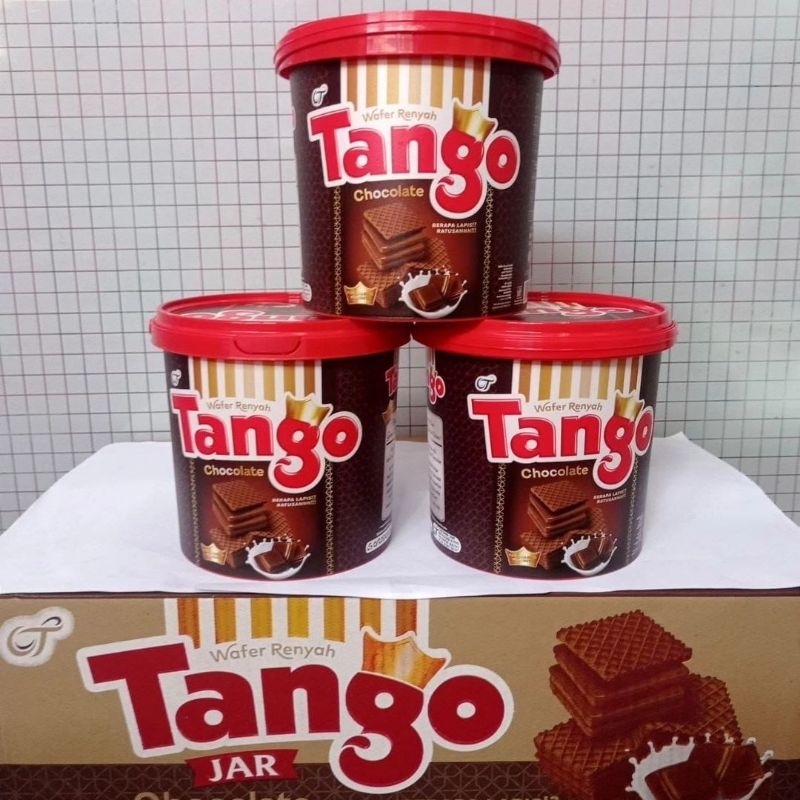 Jual Tango Jar Wafer Coklat/Vanila/Waffle 240g | Shopee Indonesia