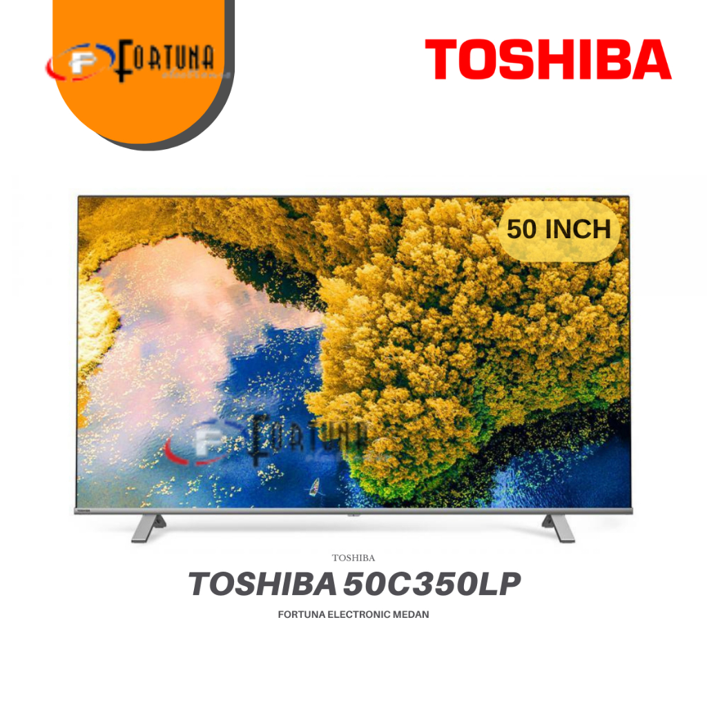 Jual TOSHIBA 50C350LP 4K UHD HDR SMART ANDROID GOOGLE TV 50 INCH MEDAN ...